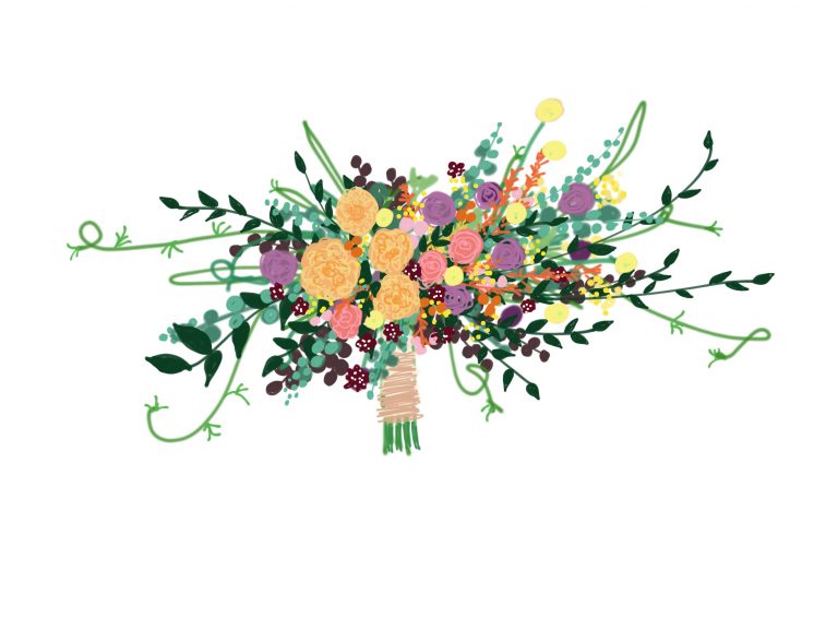 THE FIVE MOST POPULAR BRIDAL BOUQUET SHAPES - Holly Yee Florals ...