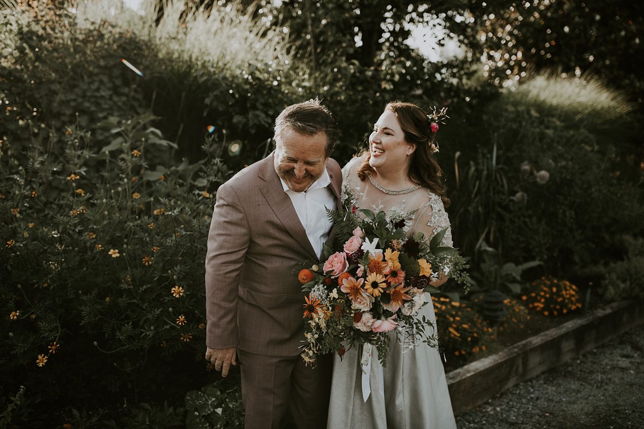 A Colorful Wedding at Willows Lodge | Holly Yee Floral Architecture