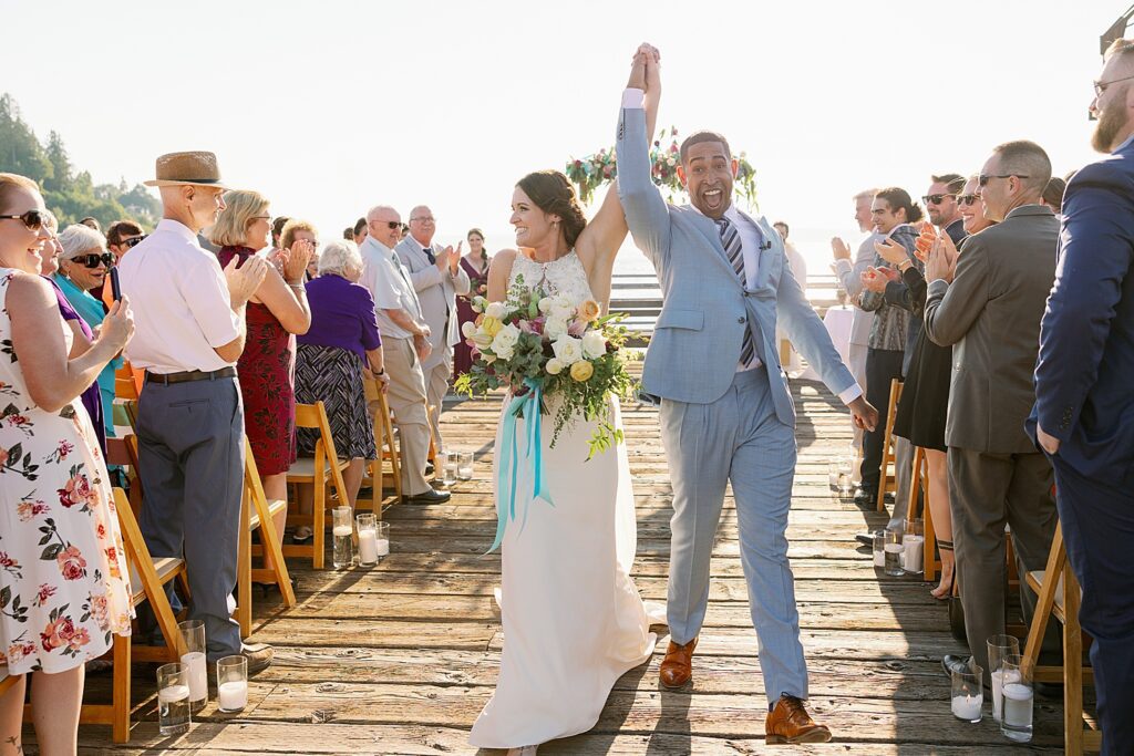 Colorful Summer Wedding at Ray's Boathouse Seattle